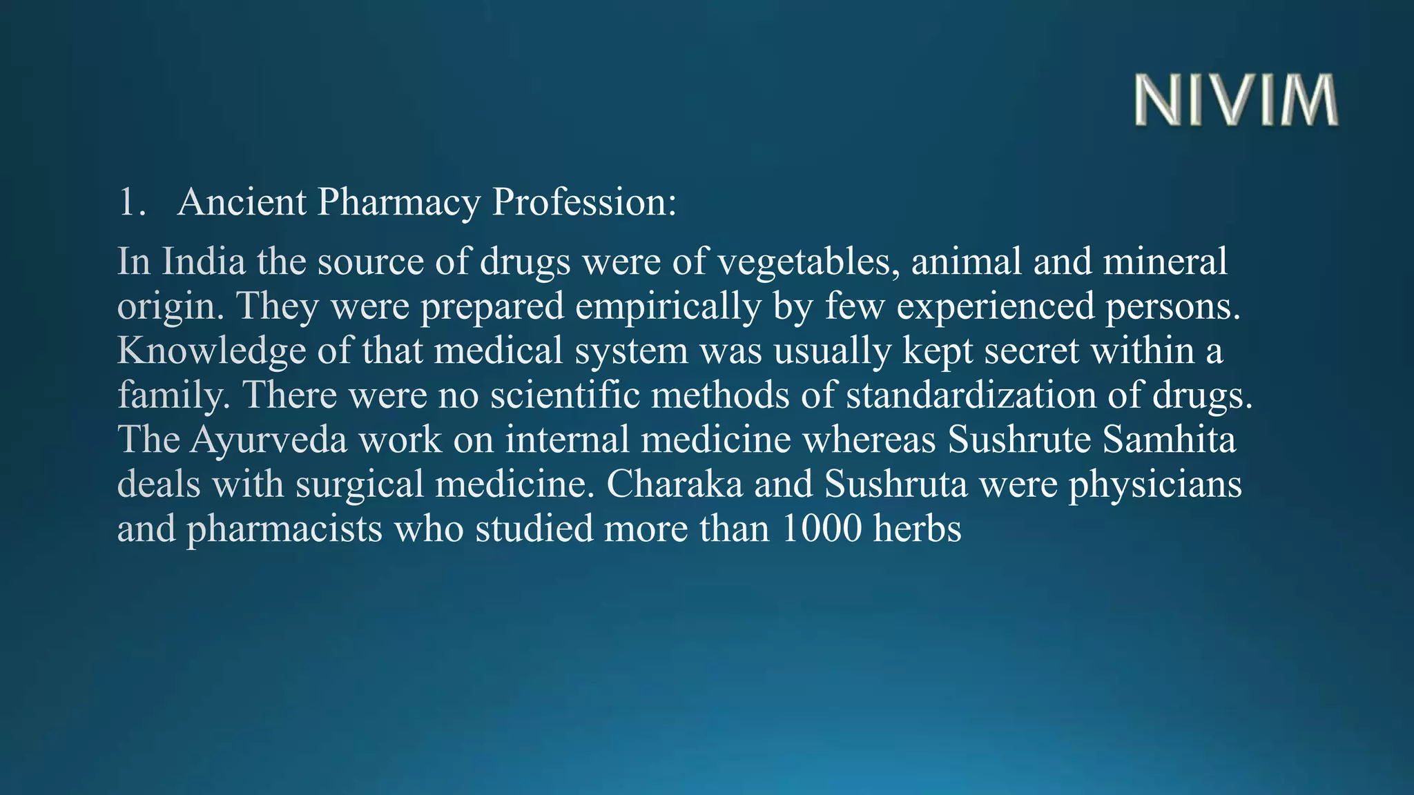 Pharmaceutics Unit -1.pptx