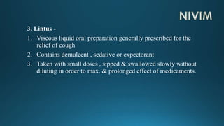 Pharmaceutics Unit -3.pptx