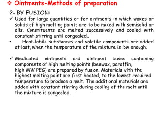Pharmaceutics - semi solid dosage forms | PDF