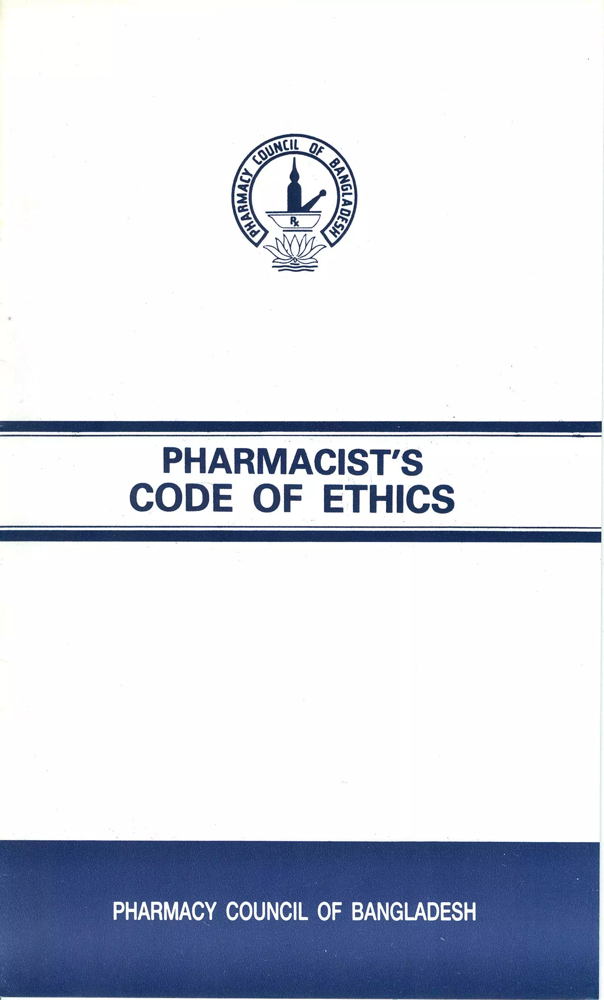 Pharmacist code of ethics | PDF