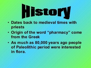 Pharmacy history | PPT