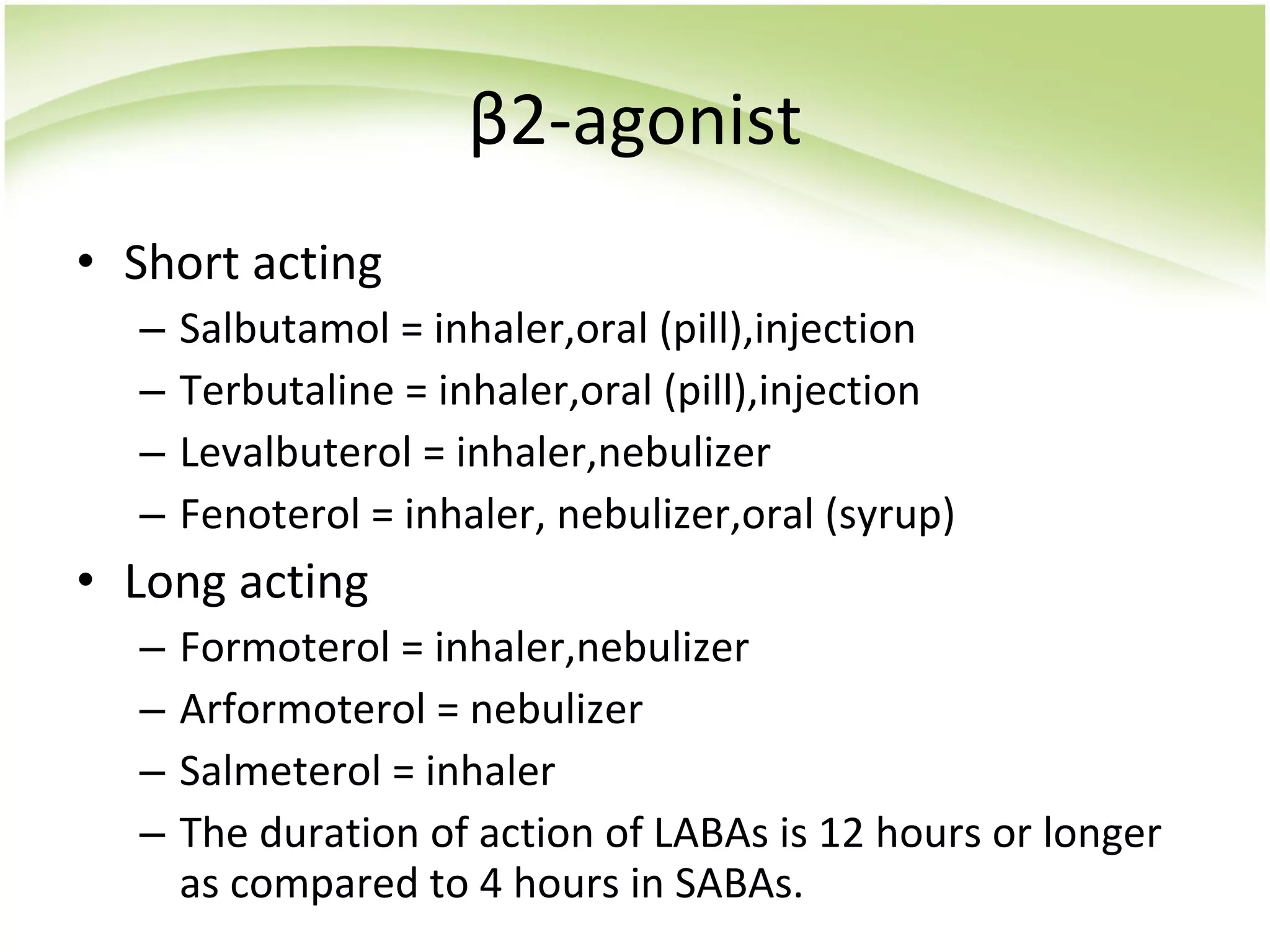 Pharmaco 2 copd | PPT