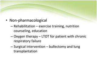 Pharmaco 2 copd | PPT