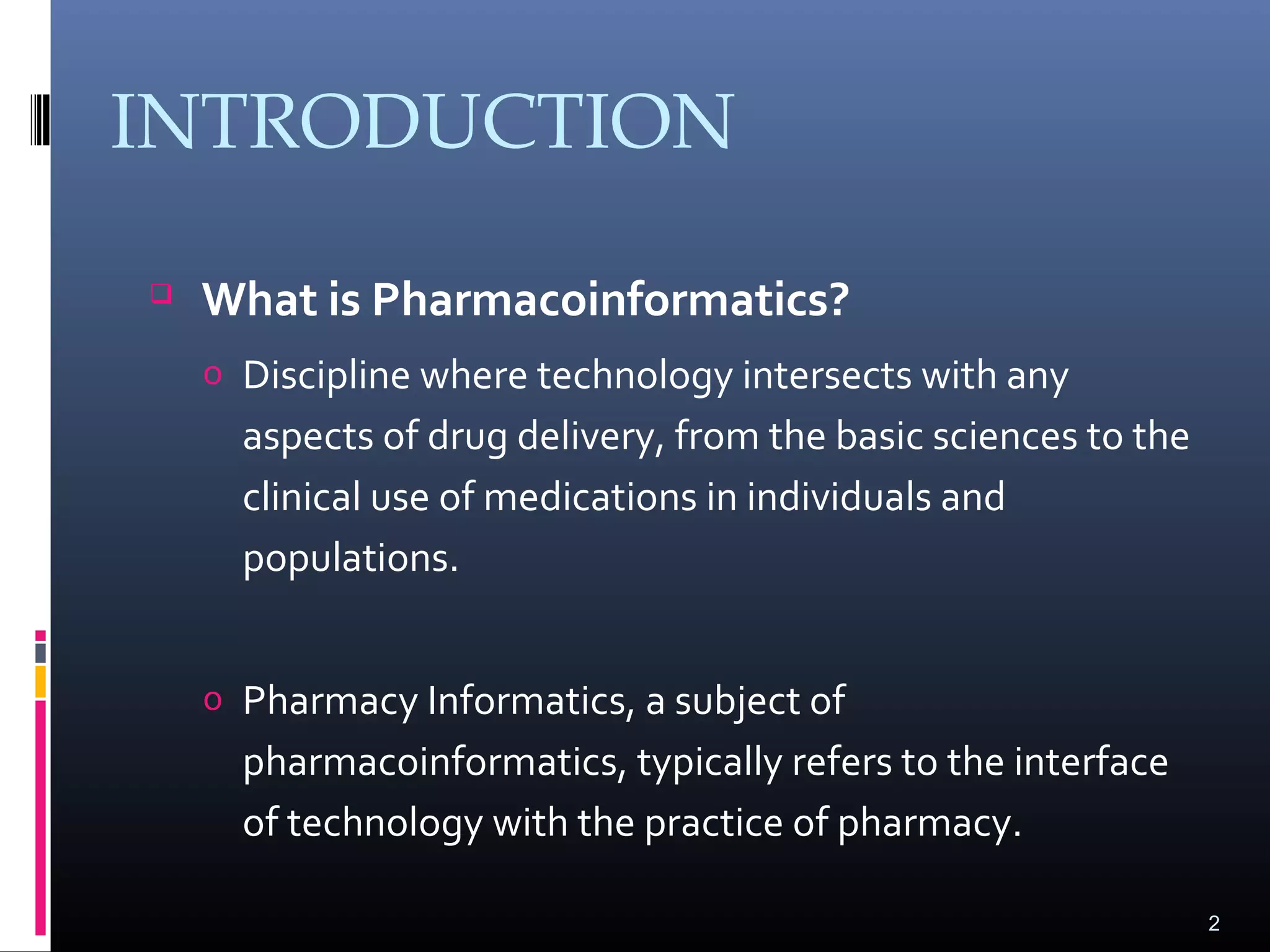Pharmaco chemistry | PPT