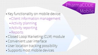 PharmaCODE Mobile | PDF