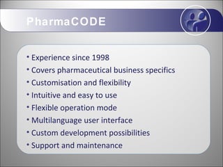 PharmaCODE - CRM Solution | PDF