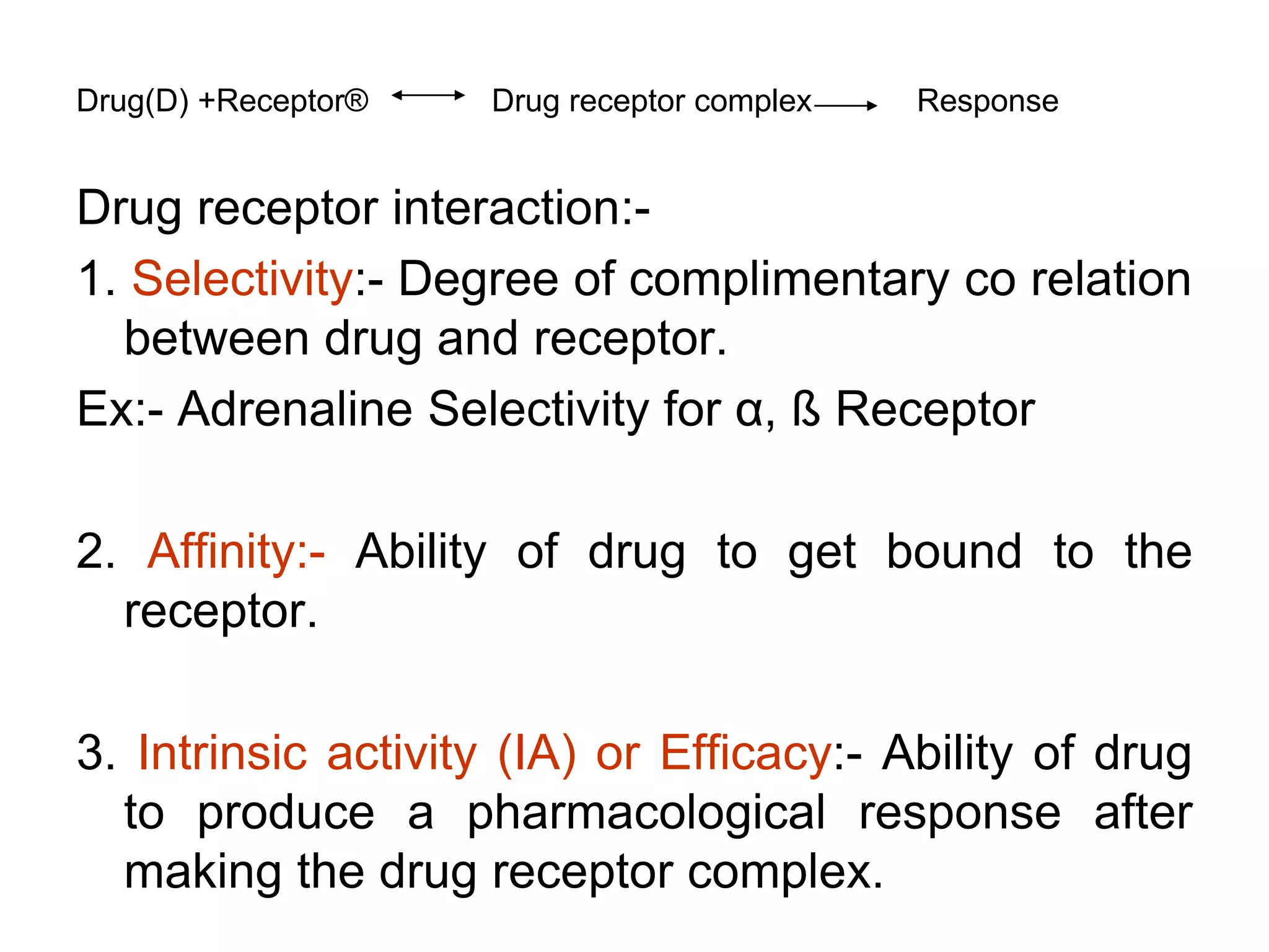 Pharmacodynamics PPT | PPTX