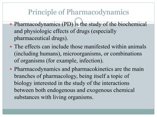 Pharmacodynamics | PPT