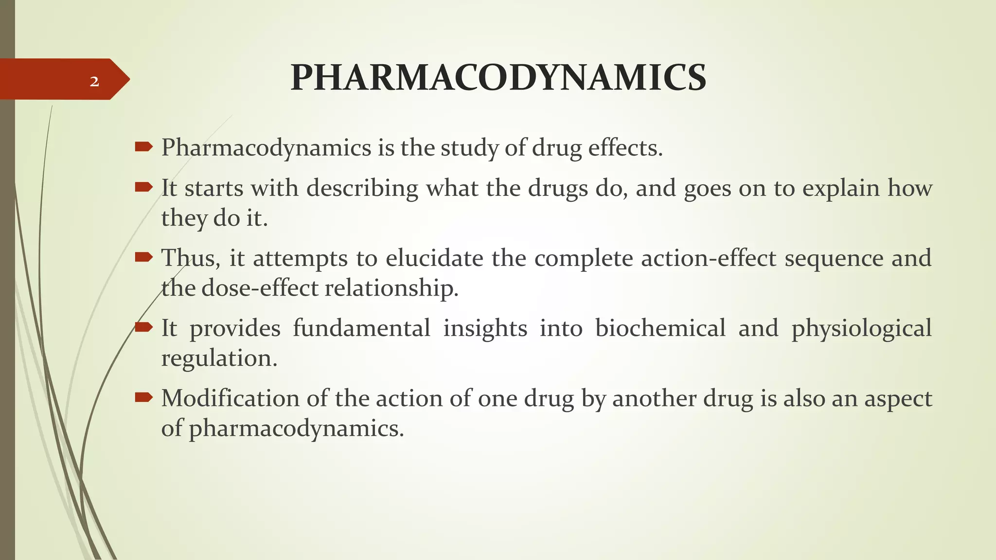 PHARMACODYNAMICS | PPT