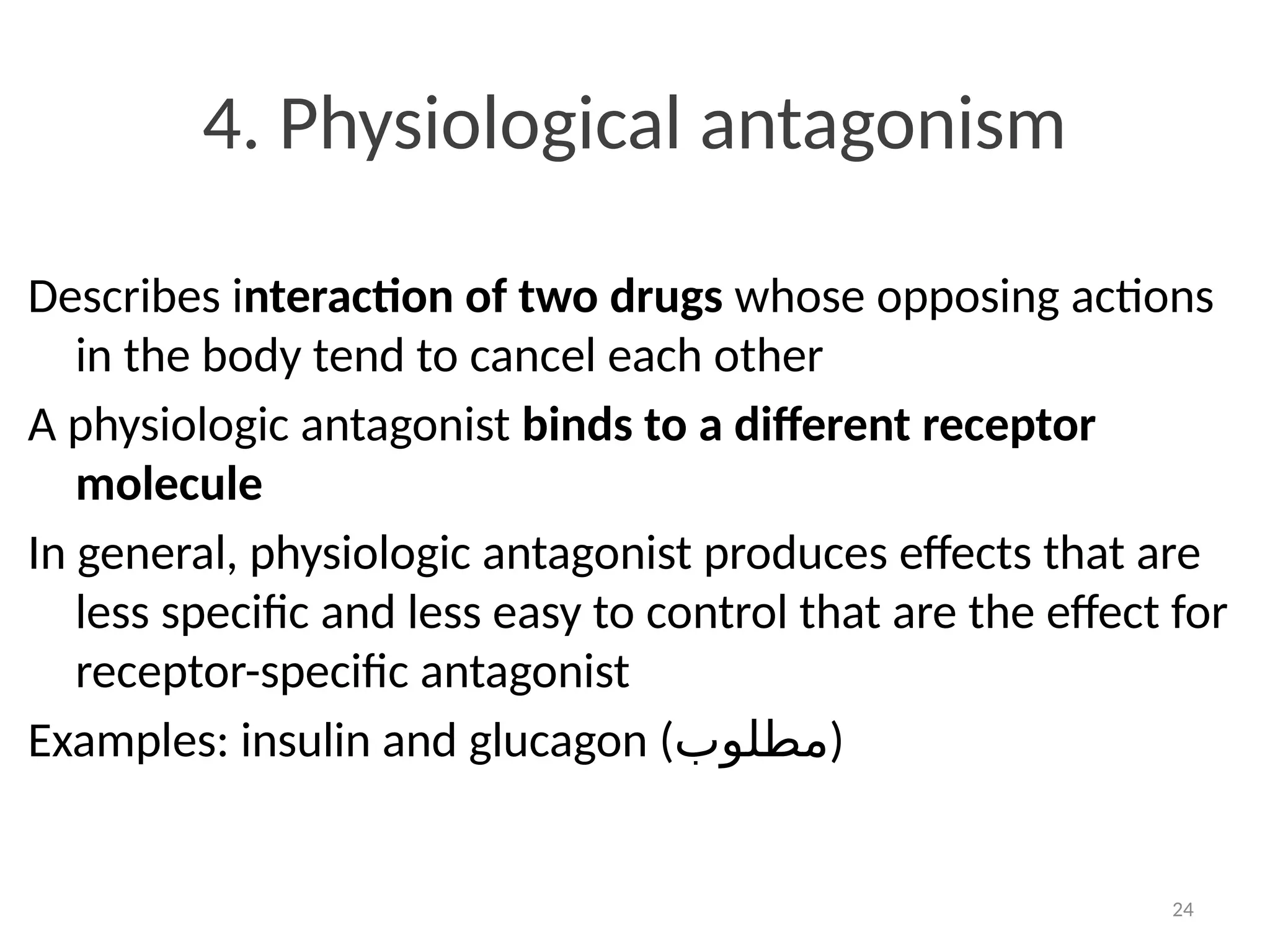 Pharmacology -Principles of Pharmacodynamics | PPTX