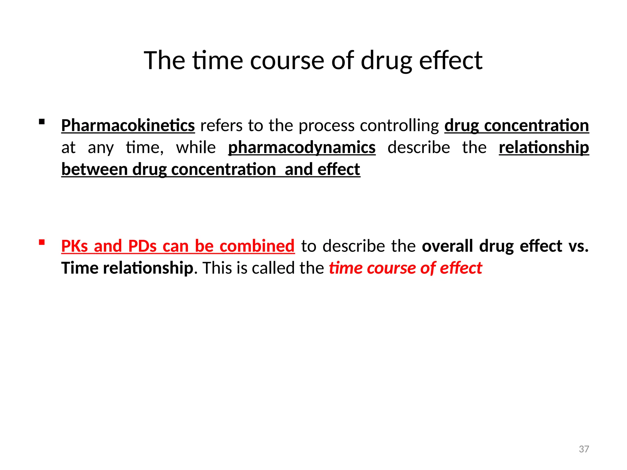 Pharmacology -Principles of Pharmacodynamics | PPTX