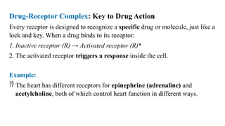 Pharmacodynamics.pptxHow Drug Act, Basics of Molecular Pharmacology ...
