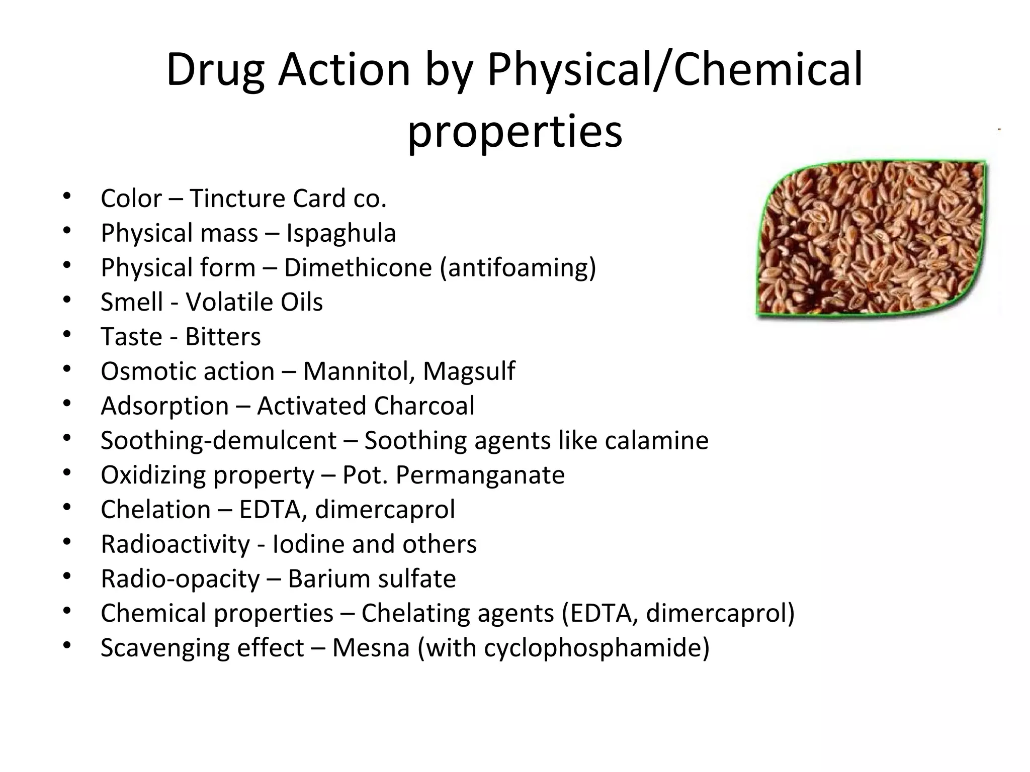 Pharmacodynamics (Mechanisn of drug action) | PPT
