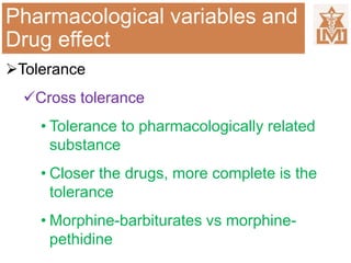 Pharmacodynamics part 4 | PPTX