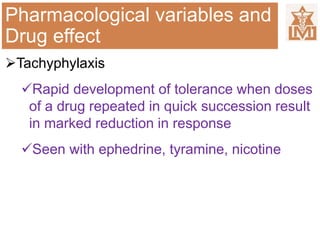 Pharmacodynamics part 4 | PPTX