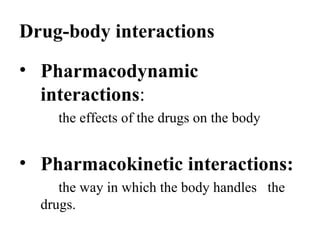 Pharmacodynamics revised | PPT | Chemistry | Science