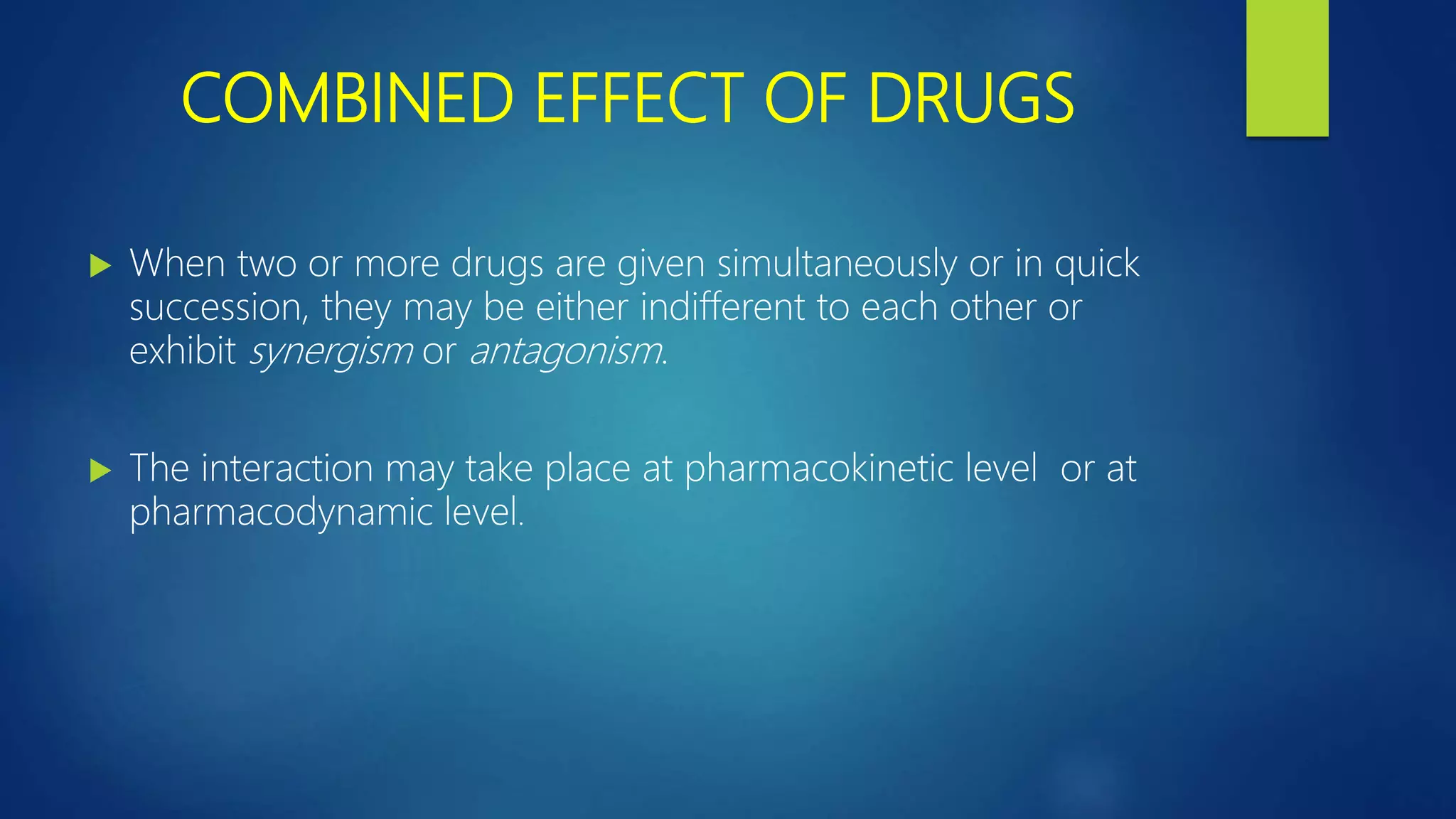 Pharmacodynamics | PPTX