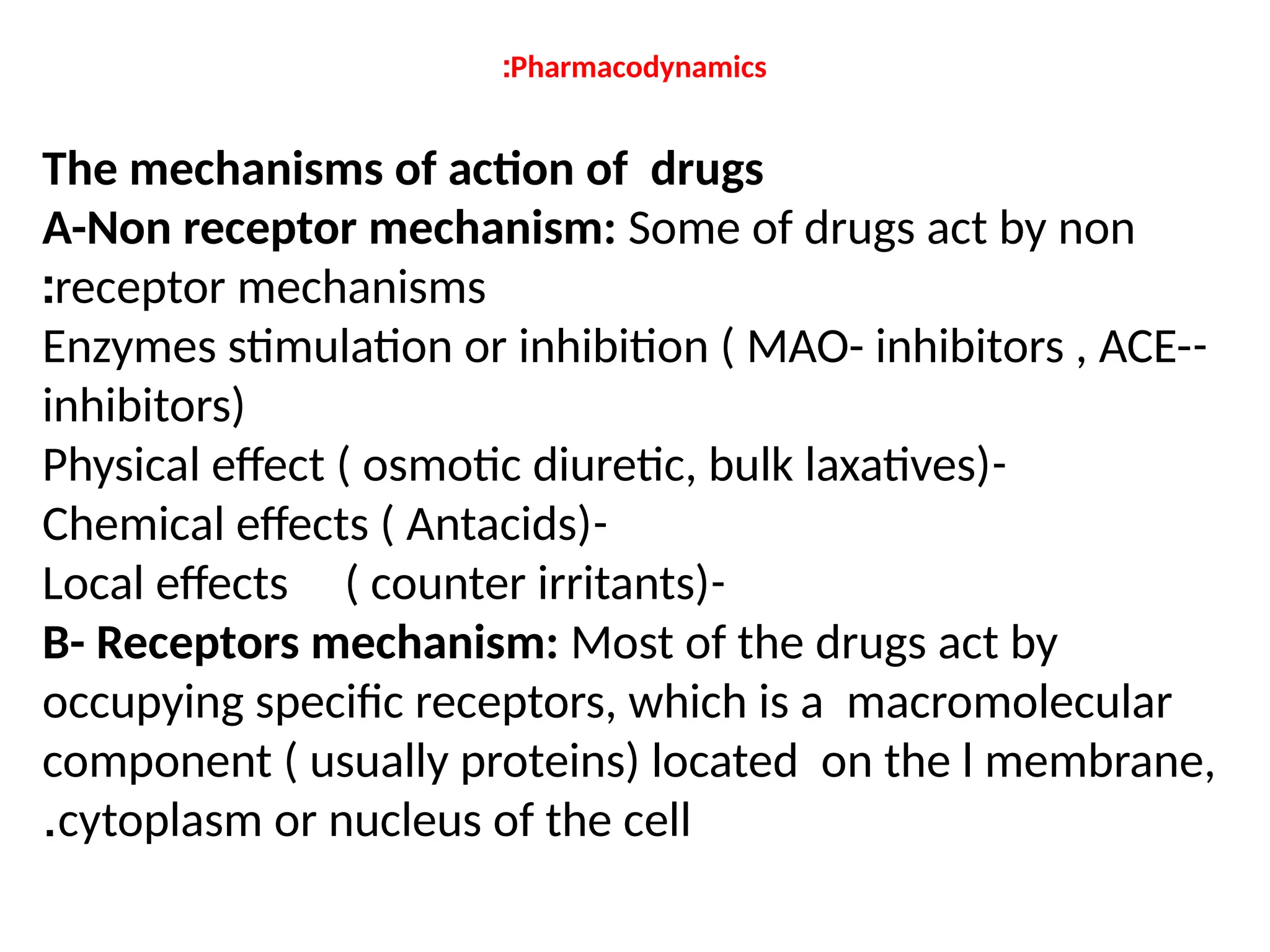 Pharmacodynamics (2).pptx12345678wertyuisdfghjk | PPTX