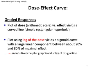 Pharmacodynamics II Dose-Response Relationships | PDF | Chemistry | Science