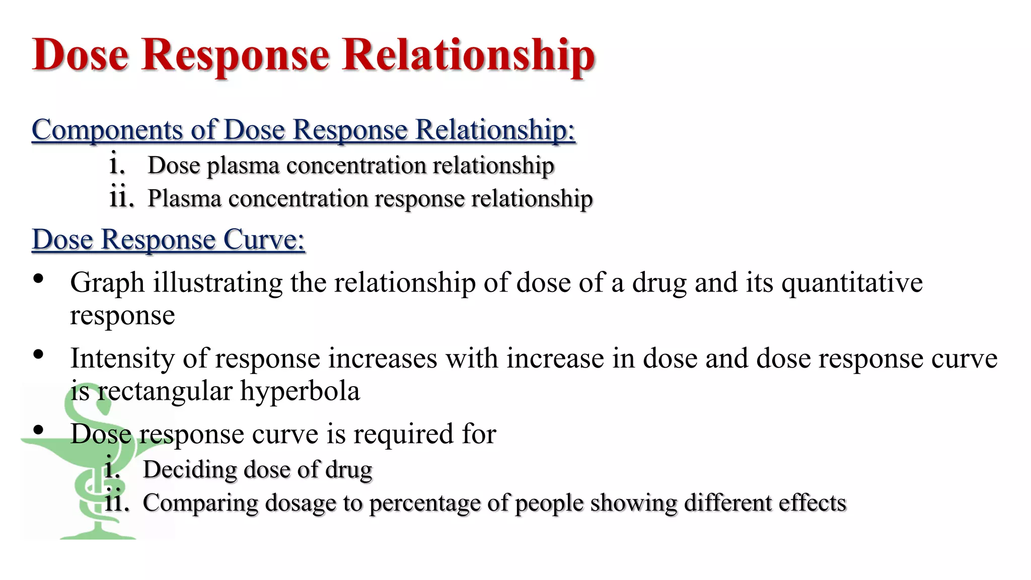 Pharmacodynamics, mechanism of drug action | PPTX