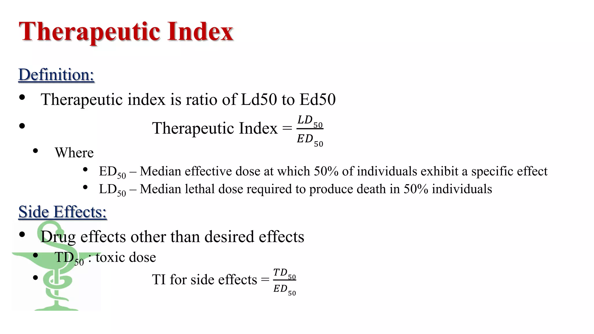 Pharmacodynamics, mechanism of drug action | PPTX