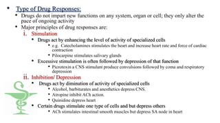 Pharmacodynamics, mechanism of drug action | PPTX
