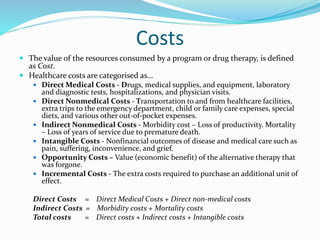 Pharmacoeconomics | PPTX