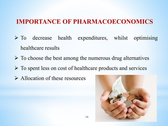 Pharmacoeconomics | PPTX