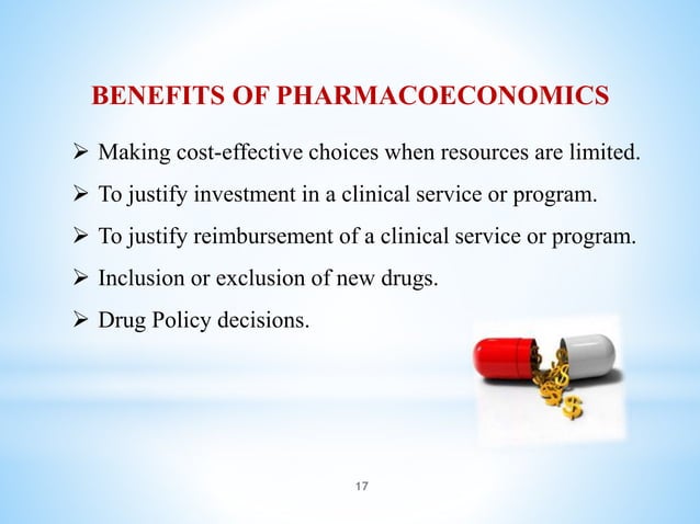 Pharmacoeconomics | PPTX