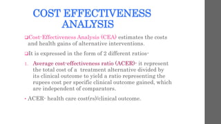 Pharmacoeconomics | PPTX