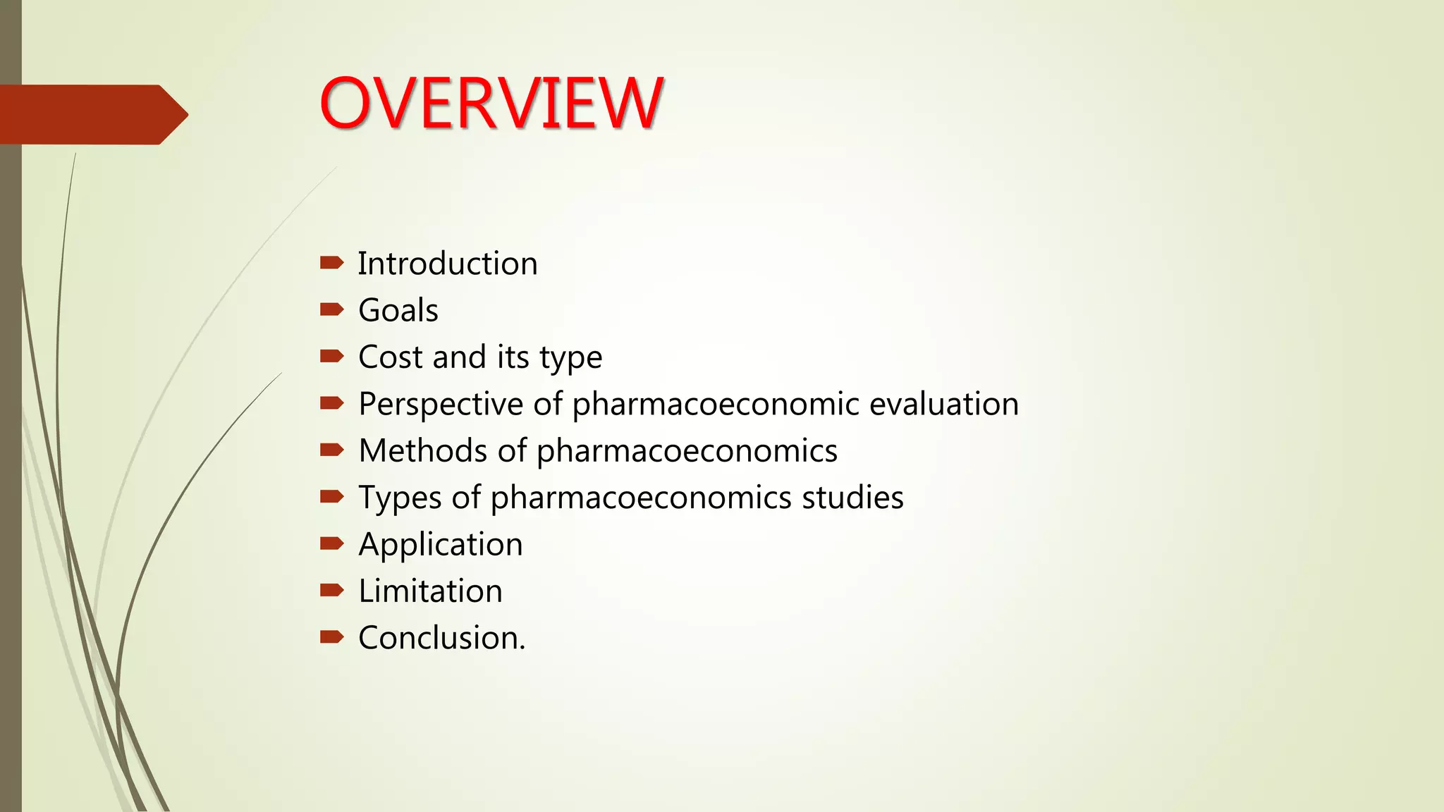 Pharmacoeconomics ii | PPTX