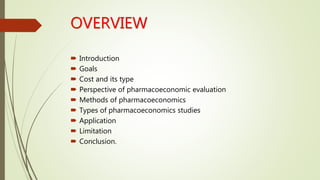 Pharmacoeconomics ii | PPT