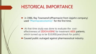 Pharmacoeconomics ii | PPT