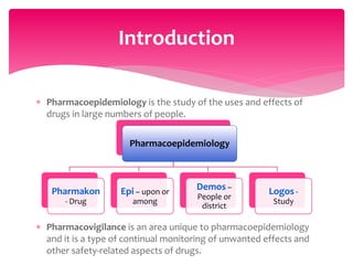 Pharmacoepidemiology | PPTX
