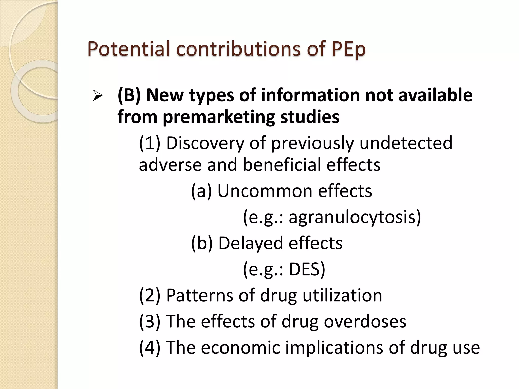 Pharmacoepidemiology | PPTX