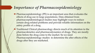 Pharmacoepidemiology | PPTX