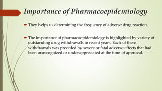 Pharmacoepidemiology | PPTX
