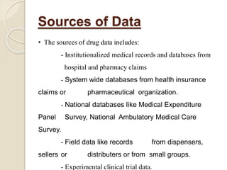 Definition and scope of Pharmacoepidemiology | PPTX