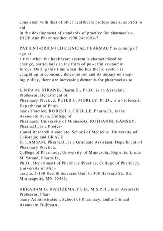 PHARMACOEPIDEMIOLOGY Edited by Abraham G. Hartzema, Miquel.docx