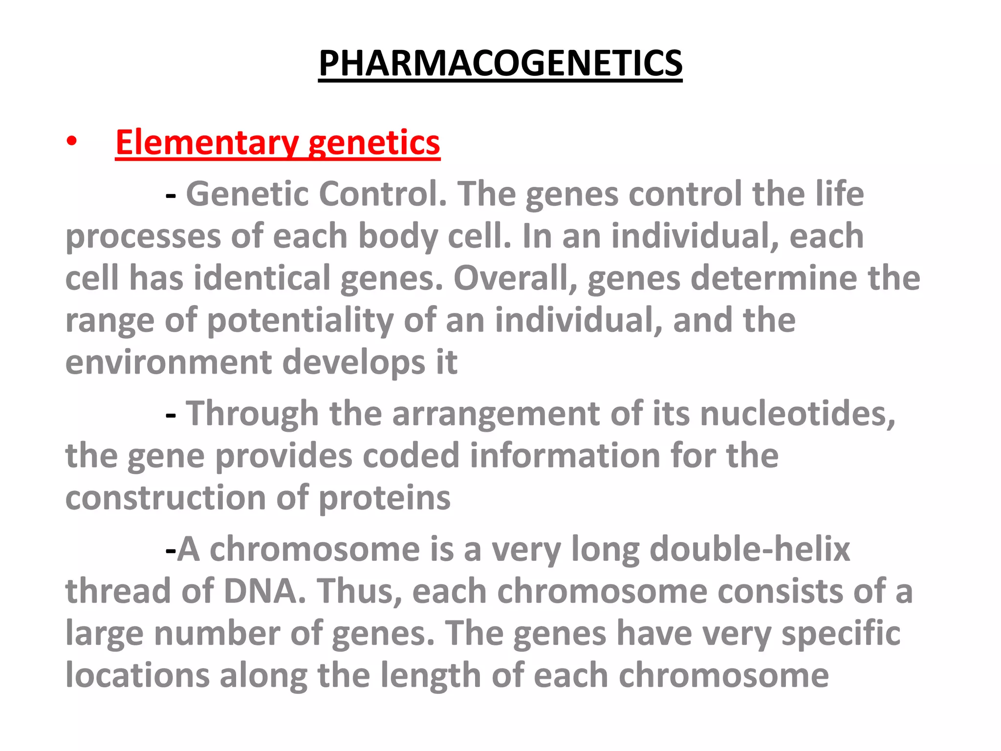 Pharmacogenetics | PPT