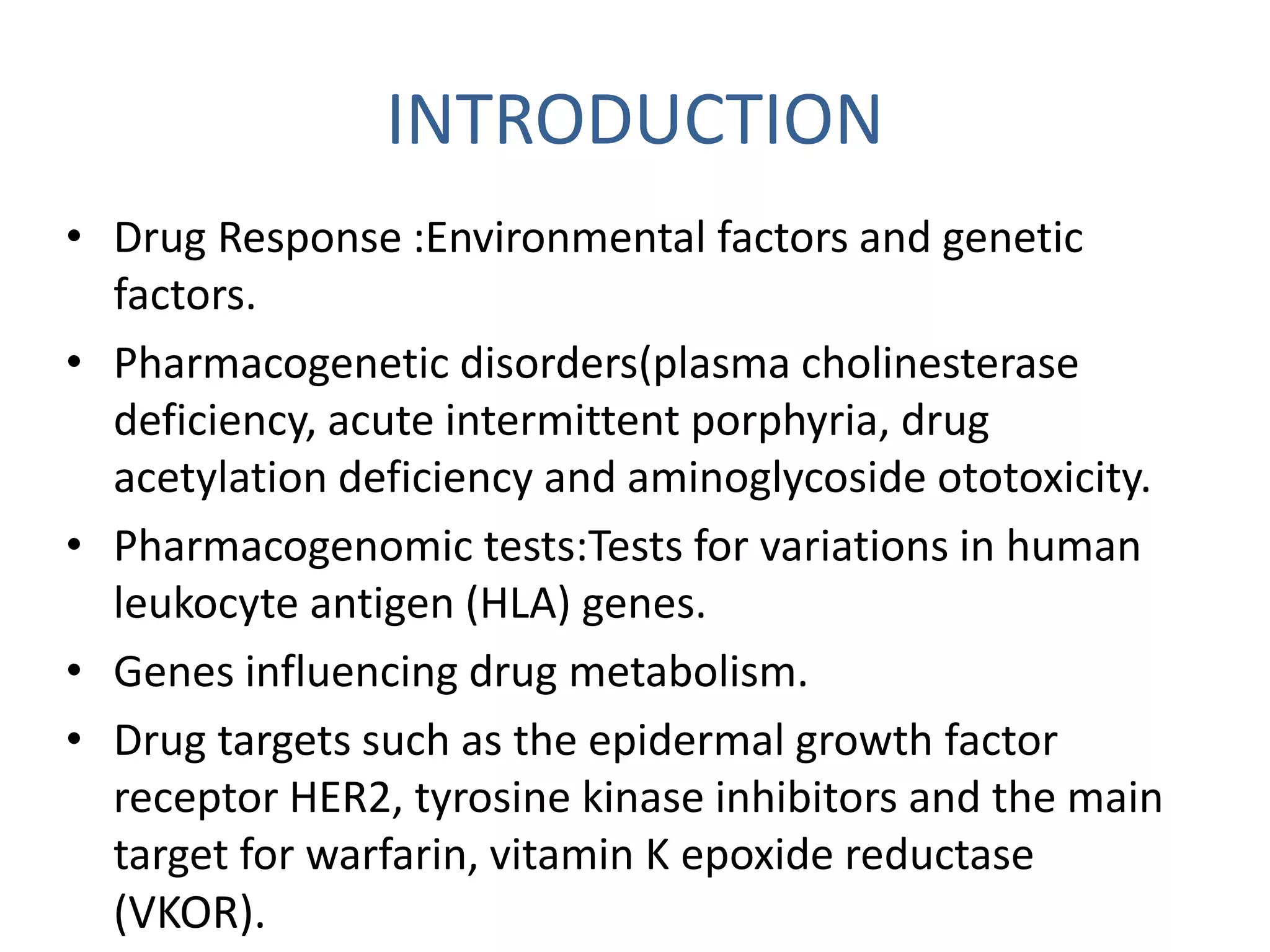 Pharmacogenetics | PPTX