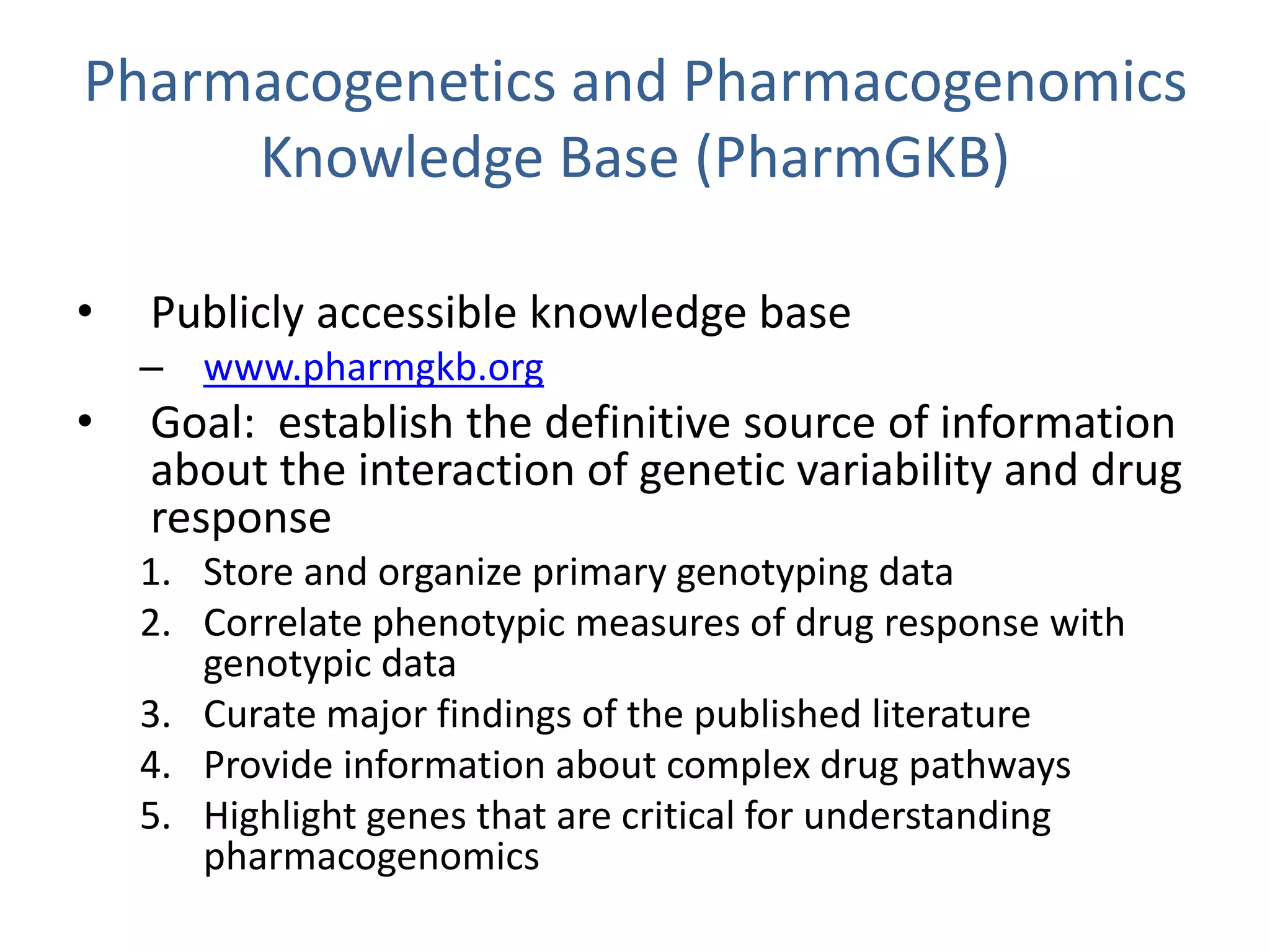 Pharmacogenetics | PPTX