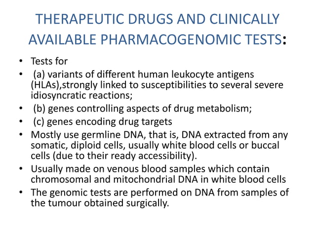 Pharmacogenetics | PPTX | Pharmaceutical Industry | Industries