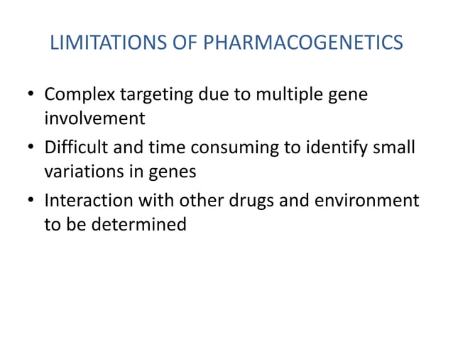 Pharmacogenetics | PPTX | Pharmaceutical Industry | Industries