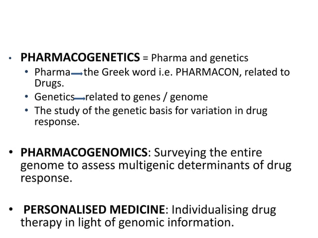Pharmacogenetics | PPTX | Pharmaceutical Industry | Industries