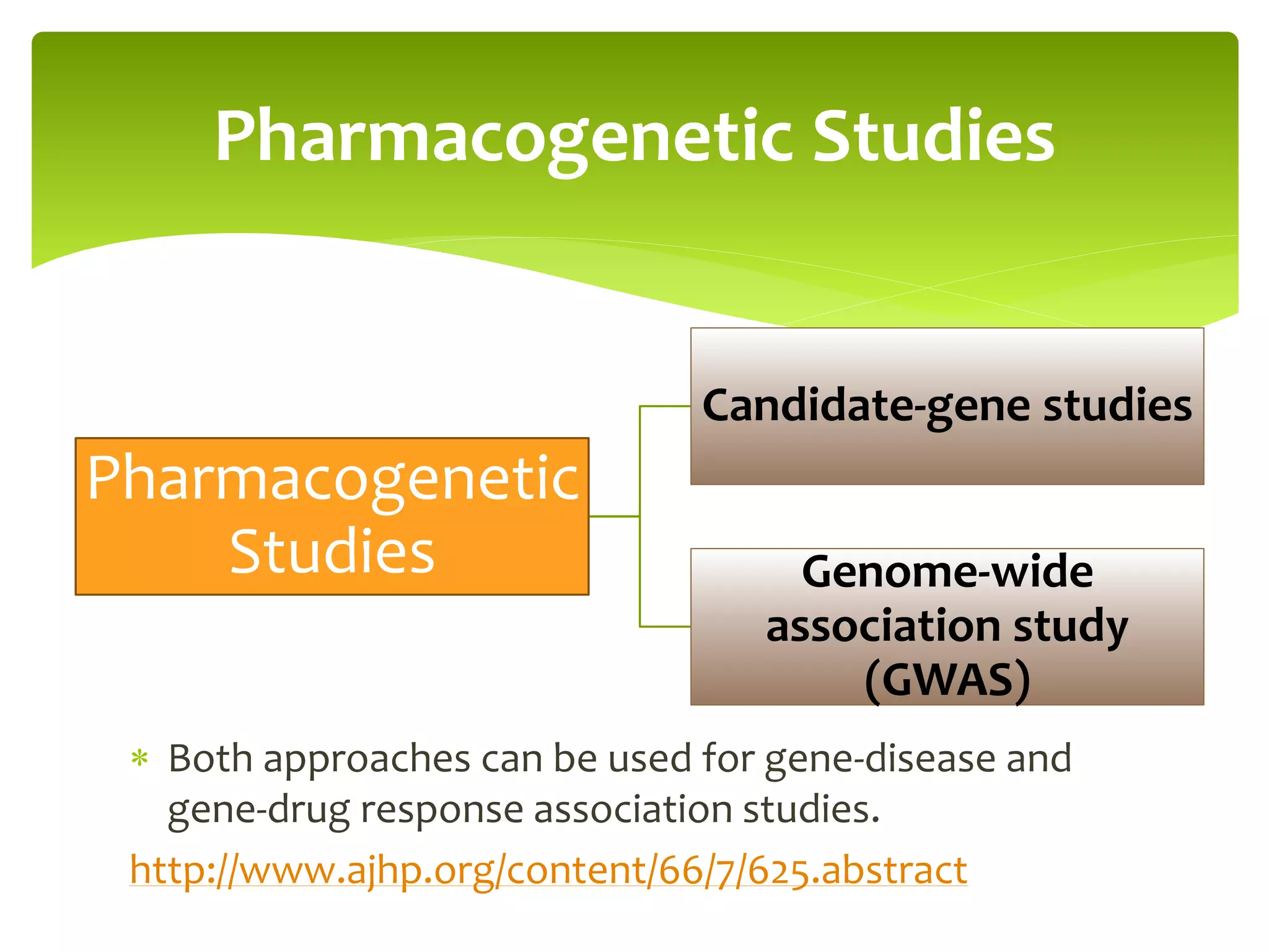 Pharmacogenetics | PPTX