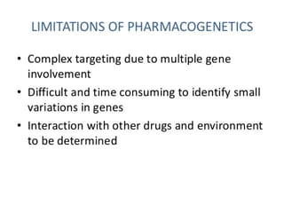Pharmacogenetics | PPT | Endocrine and Metabolic Diseases | Diseases ...
