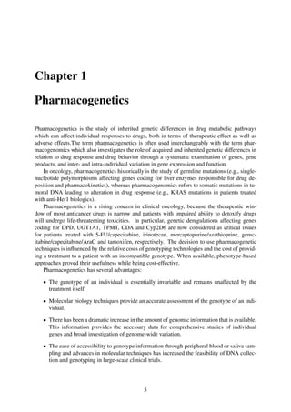 Pharmacogenetics and drug response | PDF