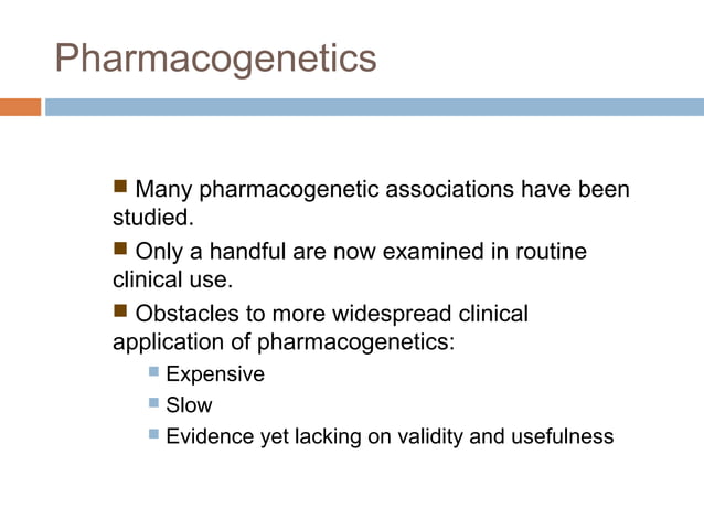 Pharmacogenetics and therapeutic drug monitoring practice | PPT