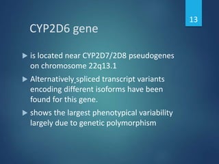 Pharmacogenetics III | PPTX